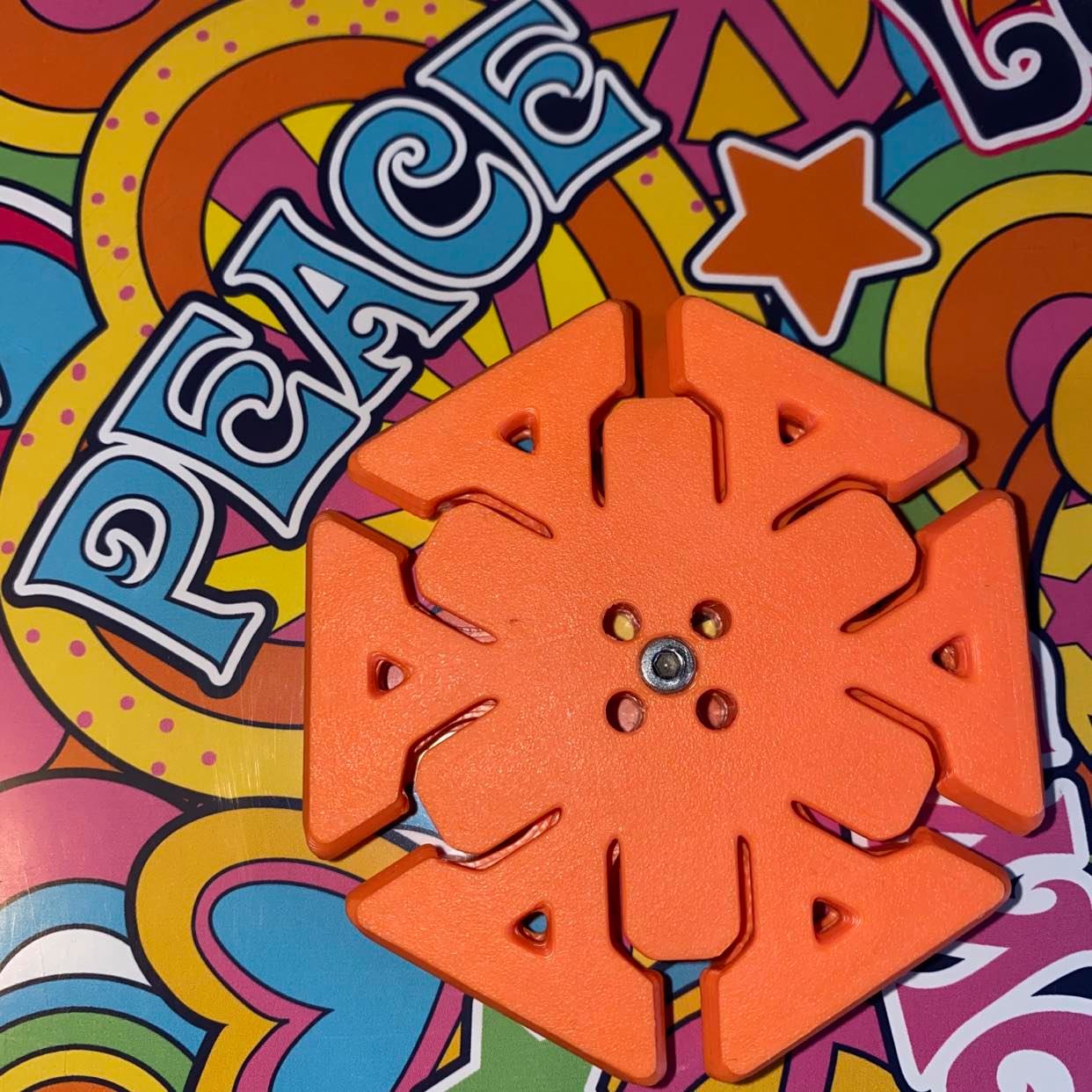 Nano-6 LED Orbit- Orange Base – UFObjects