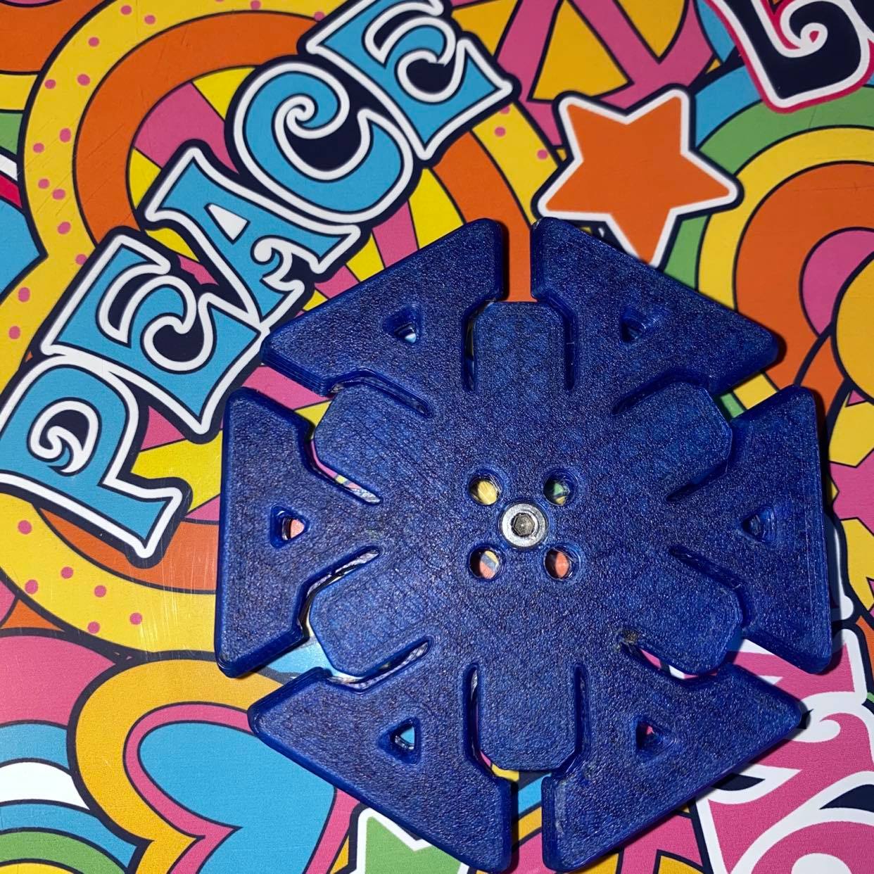 Nano-6 LED Orbit- Transparent Blue Base – UFObjects